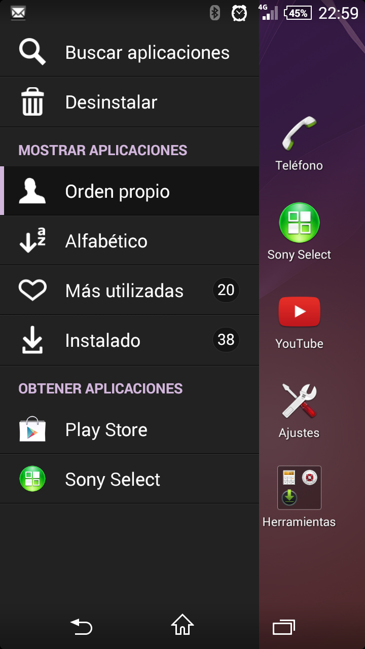 Menú de Aplicaciones | Teknófilo