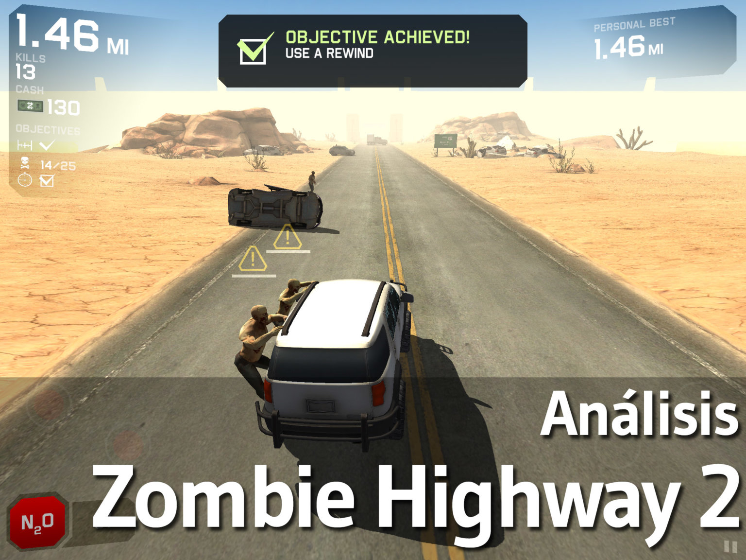 Análisis del juego Zombie Highway 2 para iPhone / iPad | Teknófilo