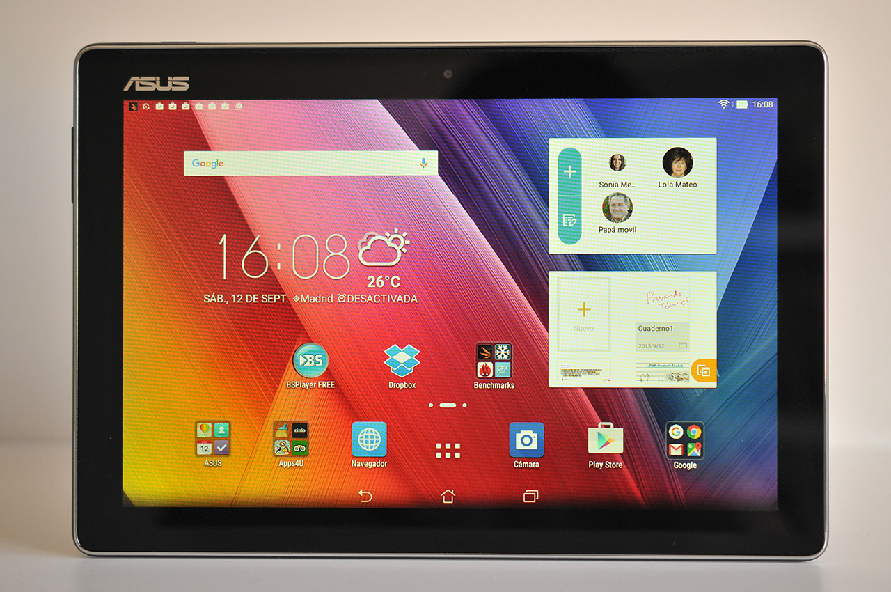 Análisis del tablet Asus ZenPad 10 | Teknófilo