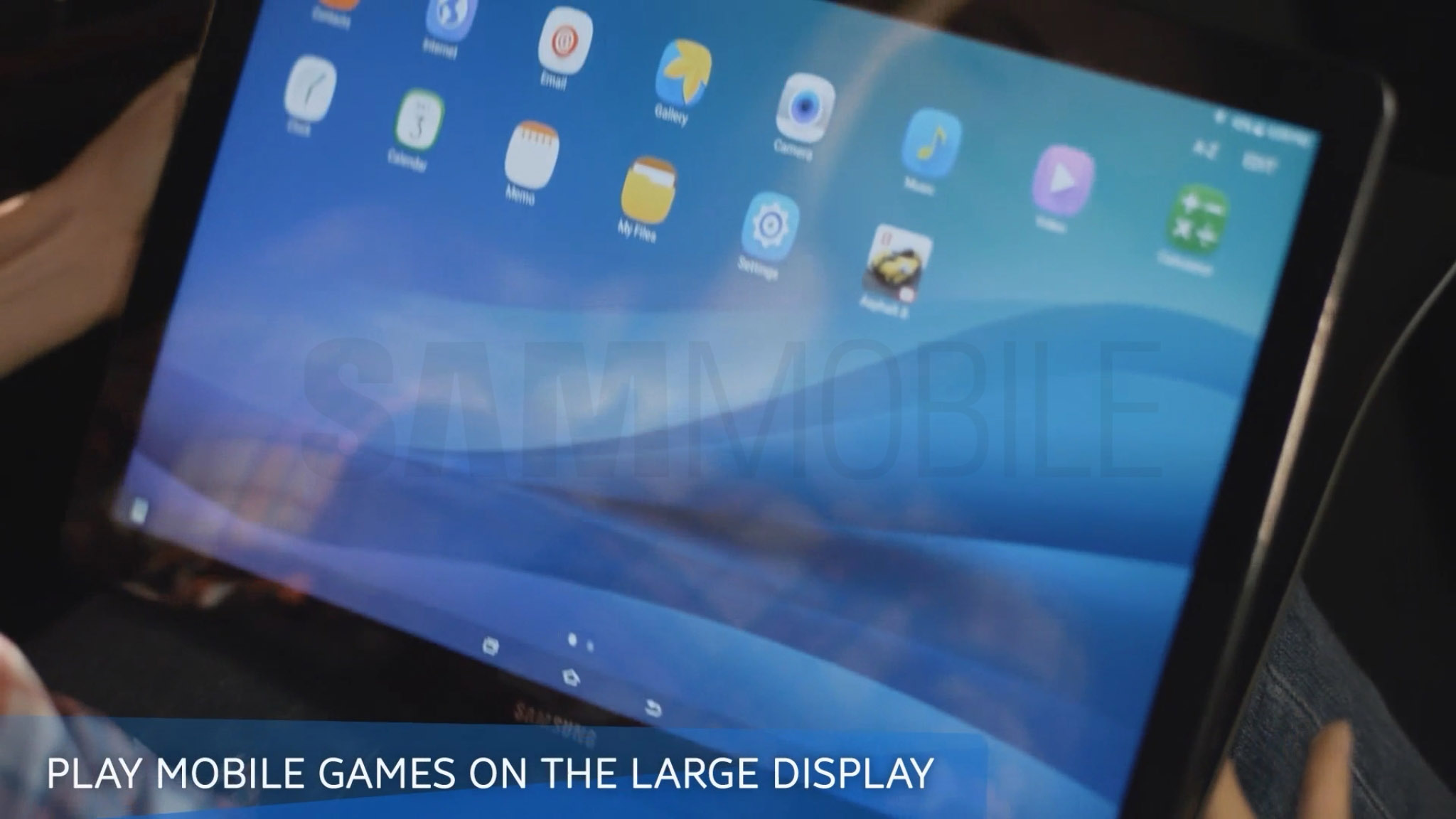 El tablet Samsung Galaxy View de 18.4" se deja ver con todo lujo de ...