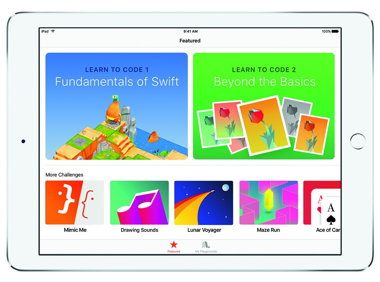 Apple lanza la app Swift Playgrounds para enseñar a los niños a ...