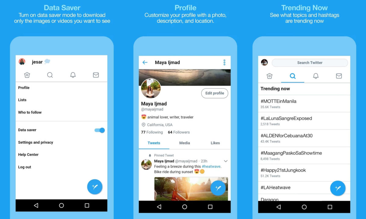 Ya puedes descargar la app Twitter Lite para ahorrar datos en tu tarifa ...