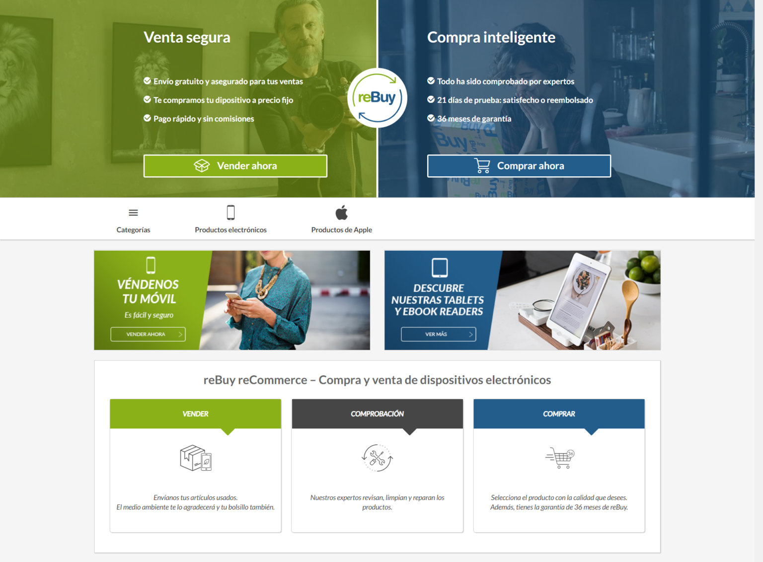 ReBuy, la tienda de compra y venta de dispositivos electrónicos de ...
