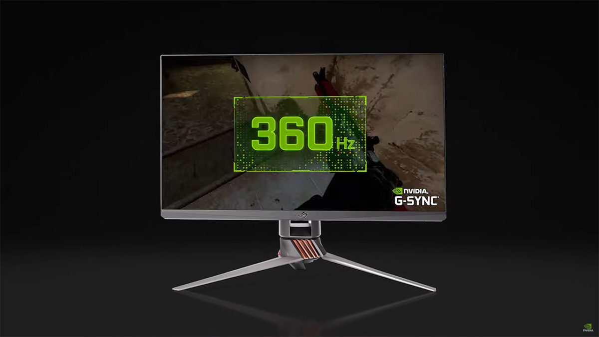 Nvidia presenta monitores para e-sports con refresco a 360 Hz | Teknófilo