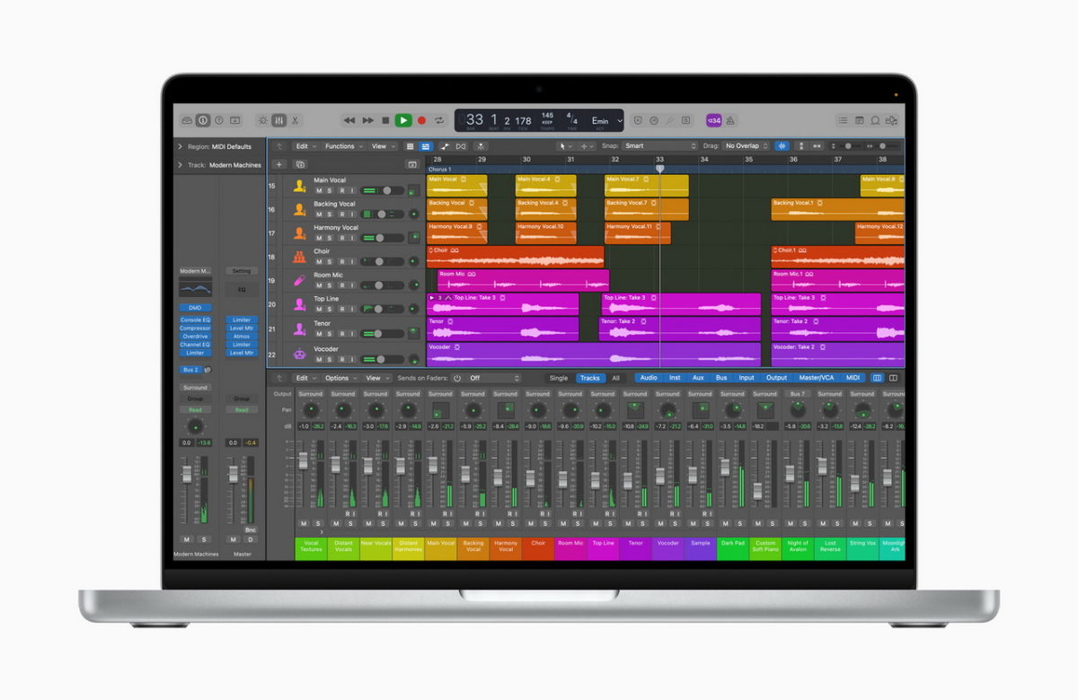 MacBook Pro: Pantalla Liquid Retina XDR, chips M1 Pro / Max y mucho más