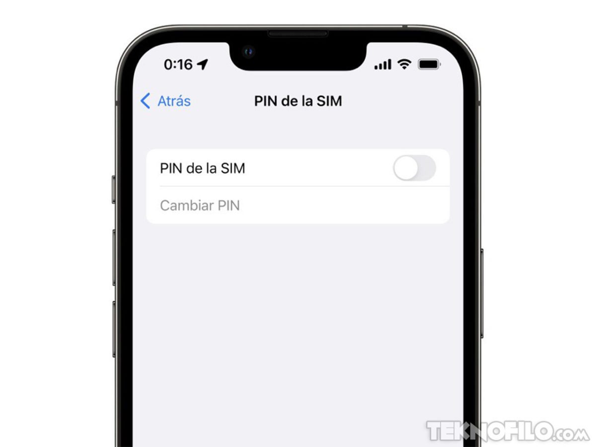 Cómo desactivar el código PIN de la tarjeta SIM en un iPhone