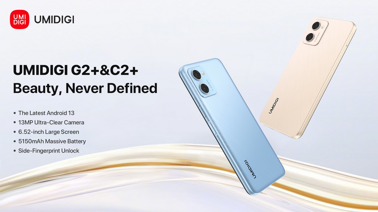 Las características de UMIDIGI G2+＆C2+ al descubierto: Android 13 ...