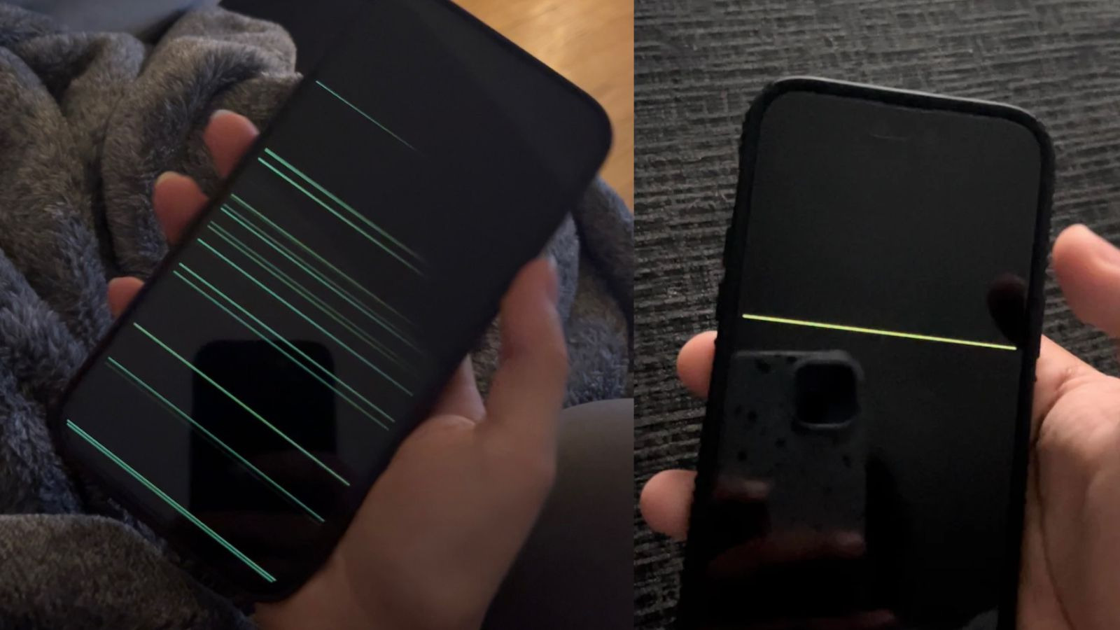 ¿Aparecen rayas horizontales en la pantalla de tu iPhone 14 Pro? La ...