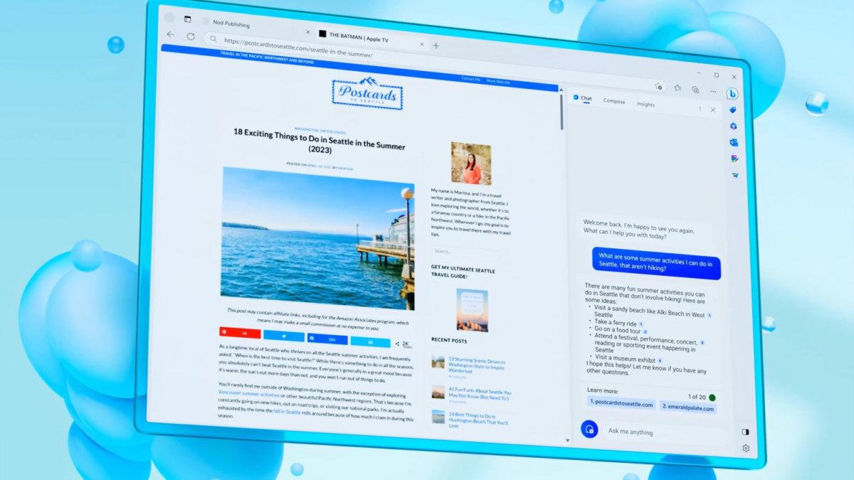 Microsoft Bing Chat ya está abierto para todos, y añadirá historial de ...