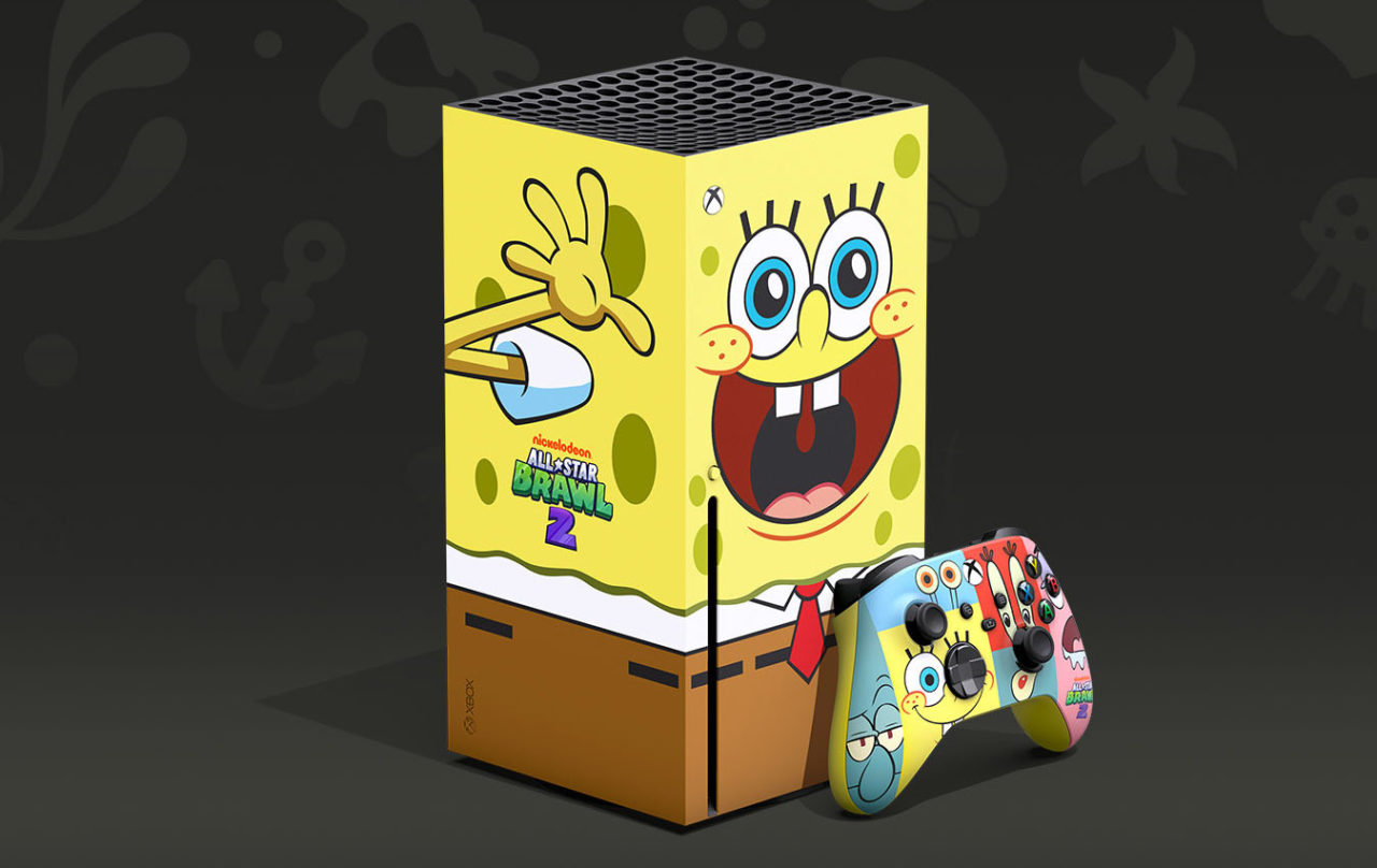 Microsoft presenta una edición "Bob Esponja" de la Xbox Series X