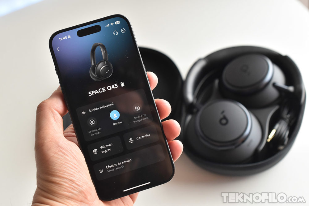 Análisis de los auriculares Soundcore Space Q45 [REVIEW]