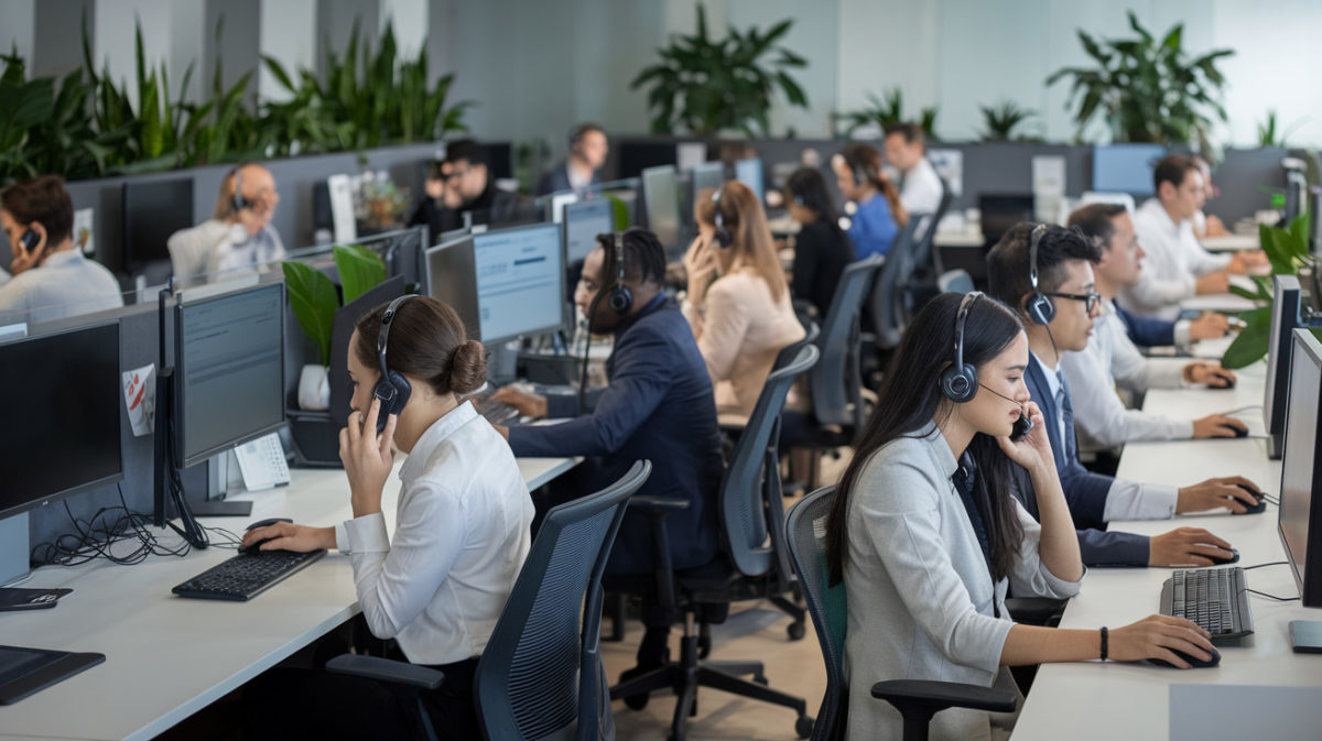 Este call center utiliza IA para quitar el acento extranjero de sus ...
