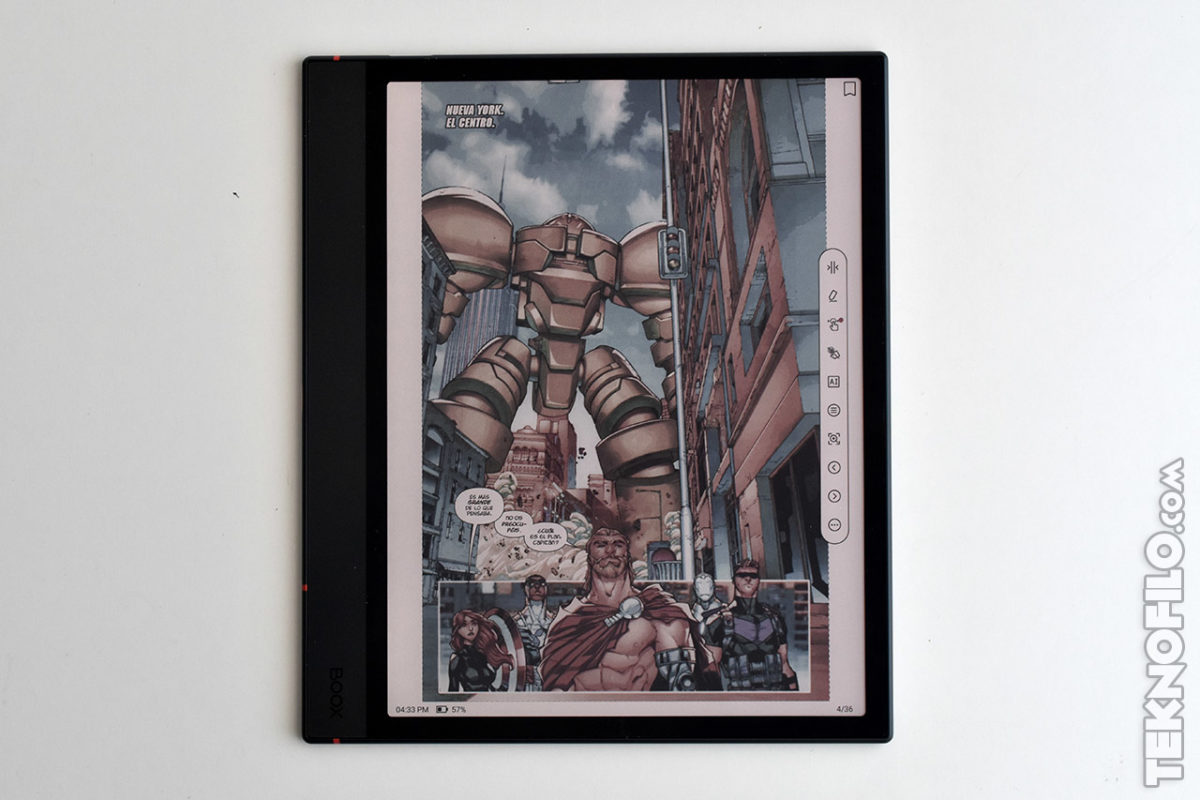 Análisis del BOOX Note Air4 C con pantalla de tinta electrónica a color ...
