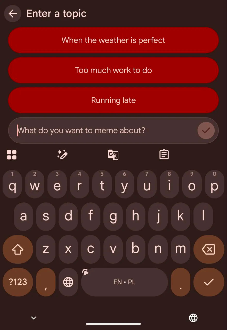 Google prepara un creador de memes para Gboard con IA | Teknófilo