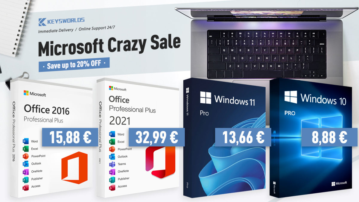 ¡Microsoft Office 2021 Pro por solo 27€! ¡Descuentos en productos ...